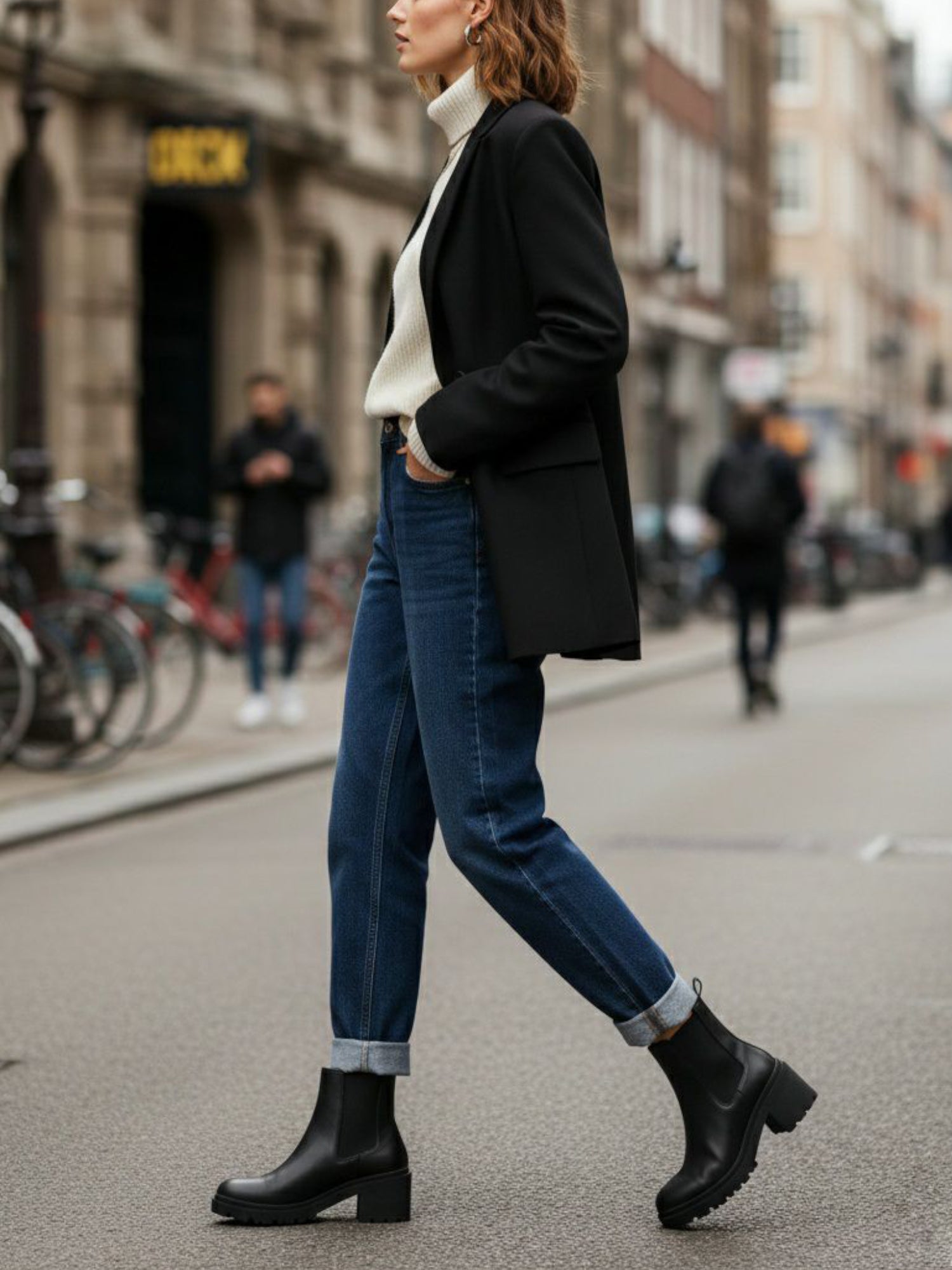 Vegan Women's Track Sole Booties | Will's Vegan Store