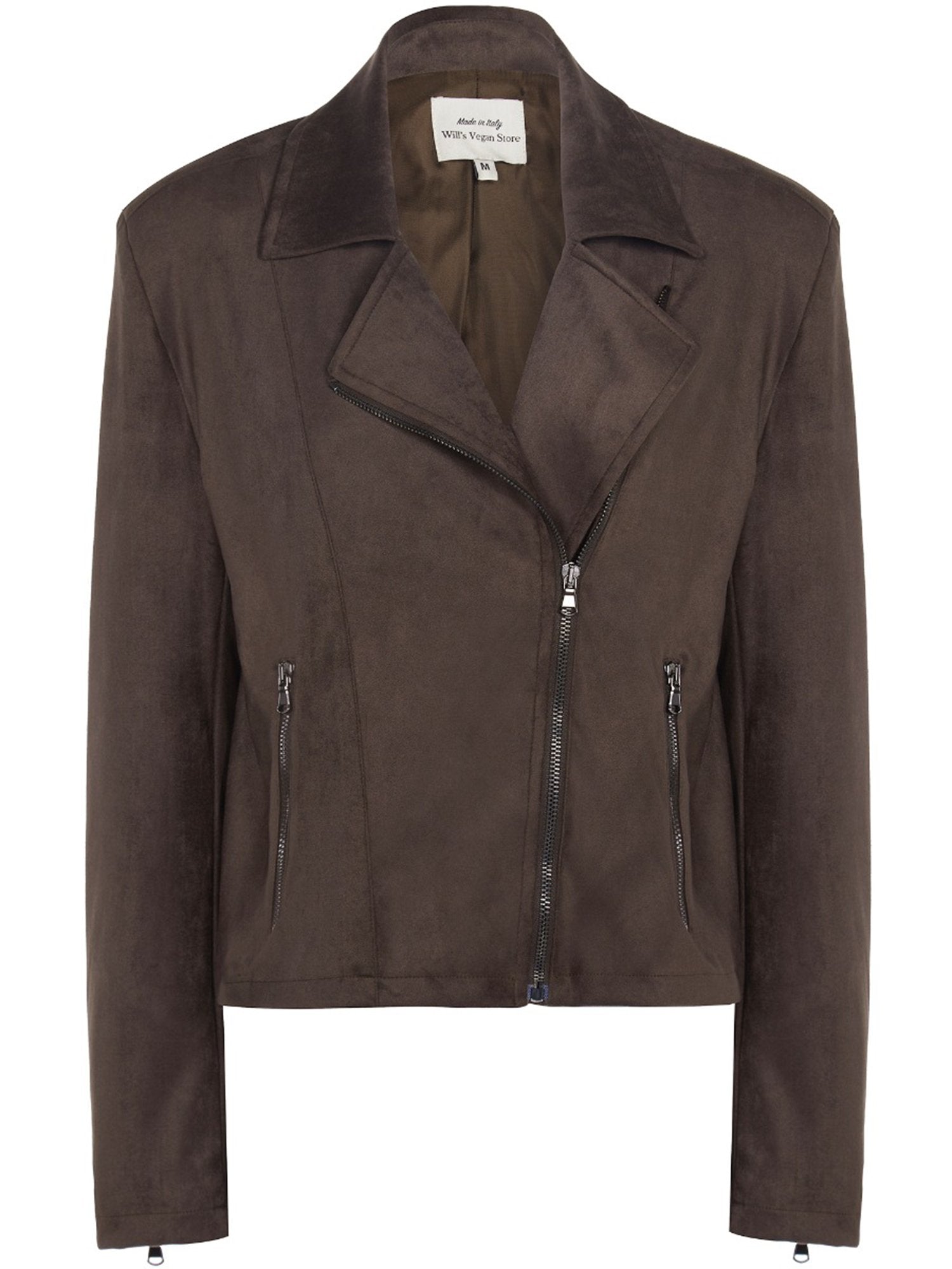 biker jacket suede
