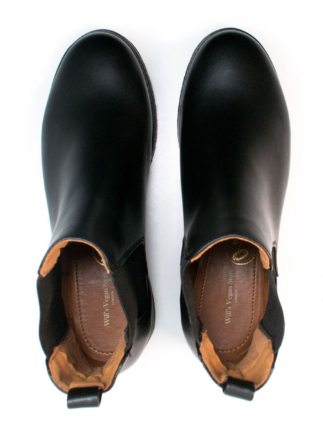 Vegan Women's Wide Fit Luxe Deep Tread Chelsea Boots | Will's Vegan ...